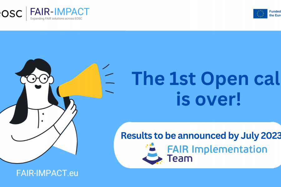 The first Open Call for FAIR Support is over! | FAIR-IMPACT